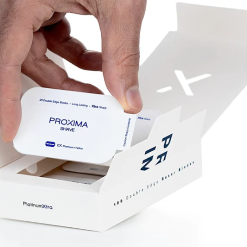 PROXIMA Shave - Infinity Double Egde Razor Blades (100) — Magnus Supply