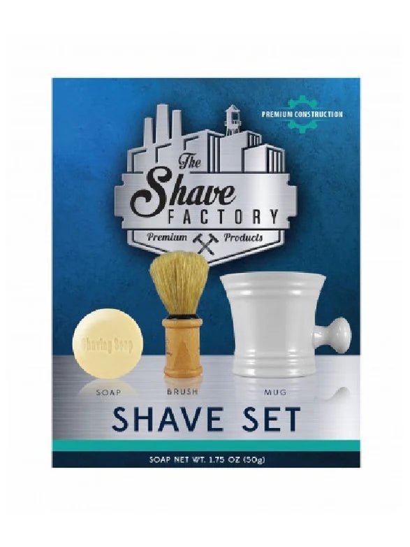 The Shave Factory Shaving Mug Set - Magnus Barber Supply — Magnus Supply